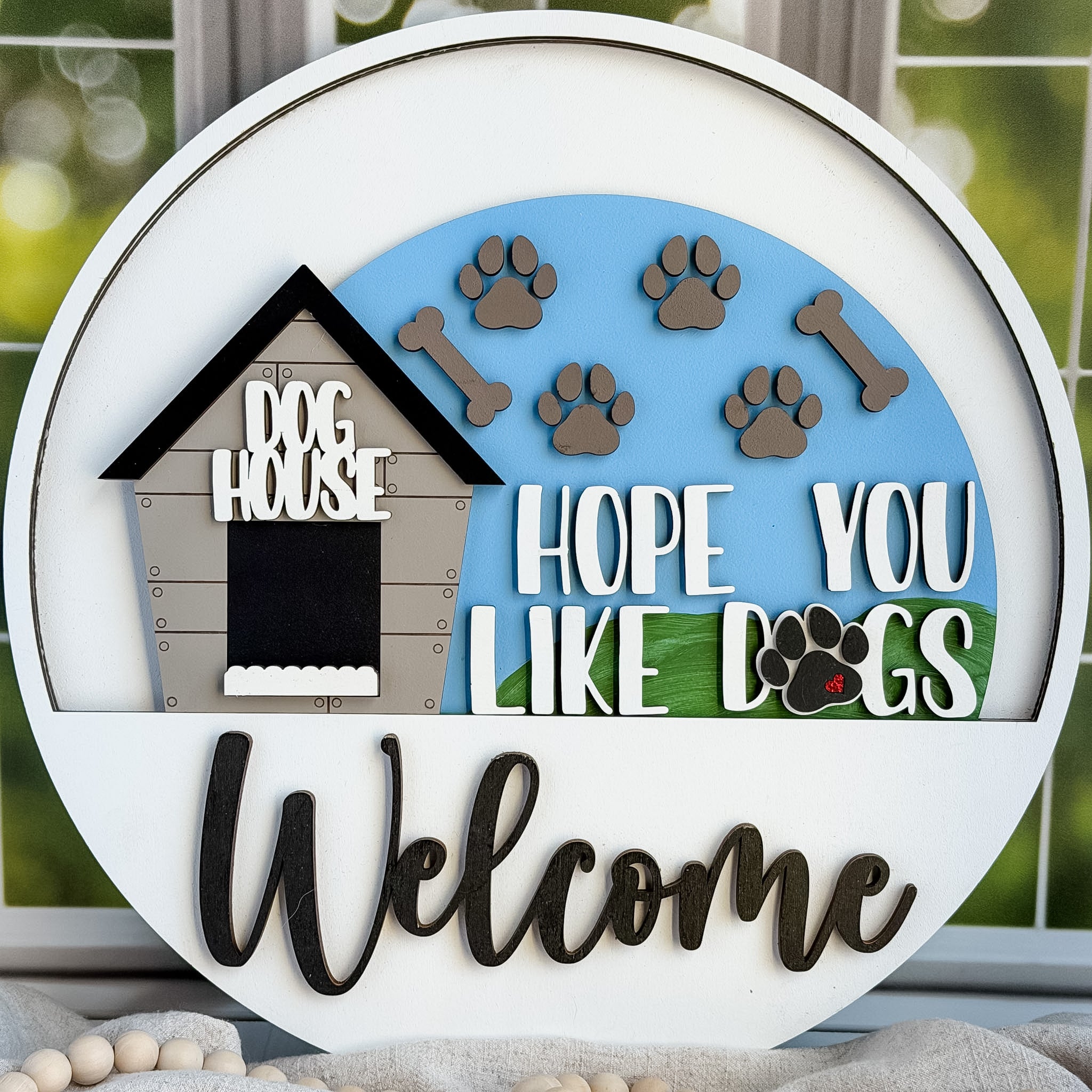 Add On Dogs Theme for Interchangeable Round Signs – Kreative Koala Design